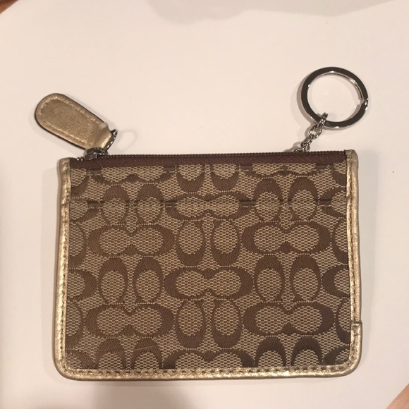 Coach | Accessories | Coach Idcredit Card Holder With Zipper | Poshmark
